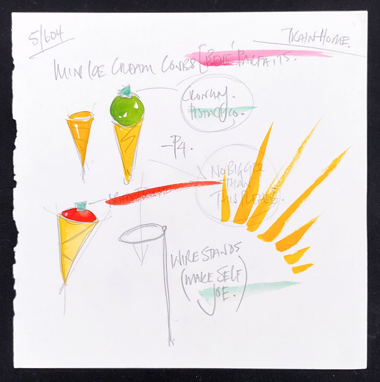Fernisering - Paul Cunningham: presents five drawn menus - Art Matter ...