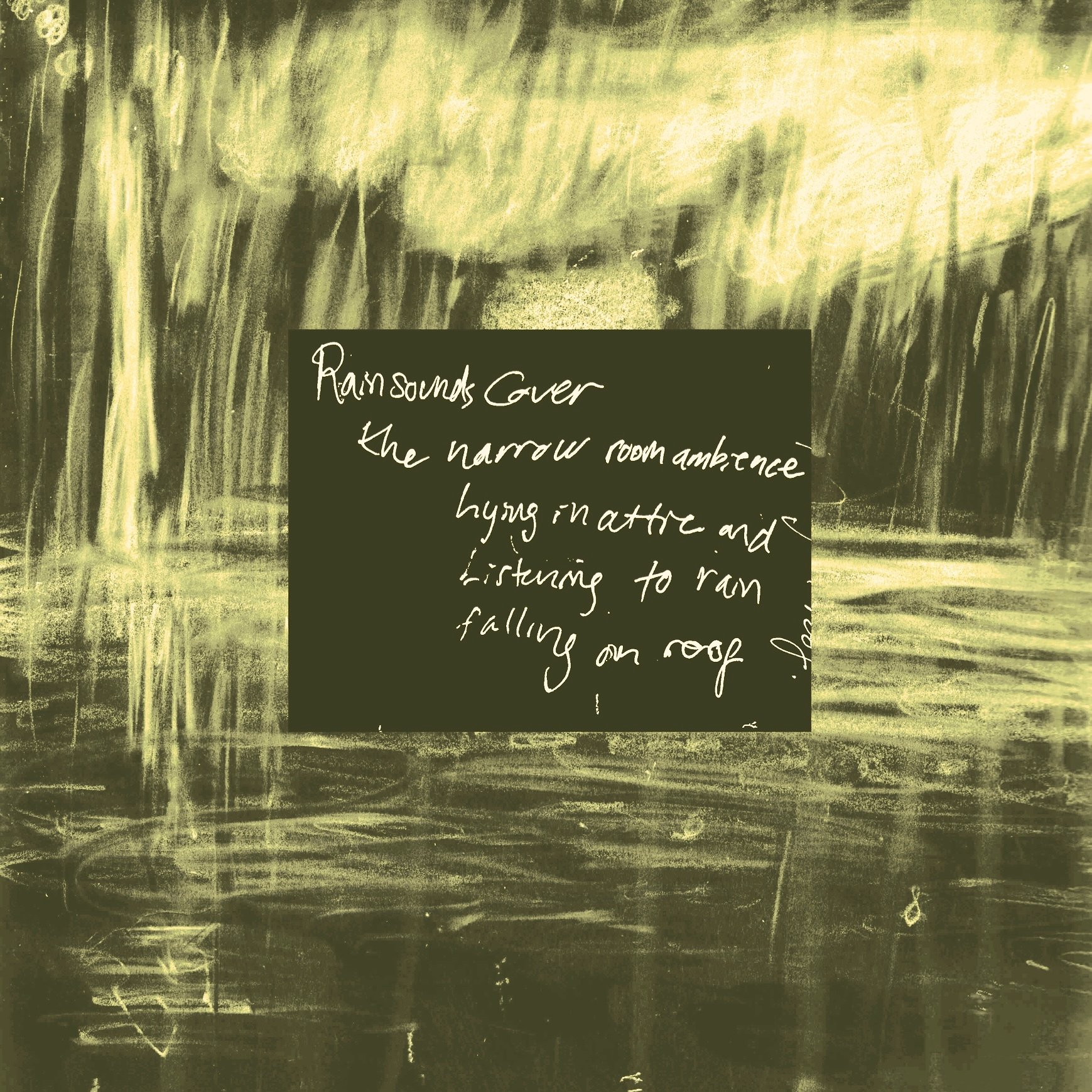 Gruppeudstilling: RAIN SOUNDS COVER THE NARROW ROOM AMBIENCE LYING IN ...